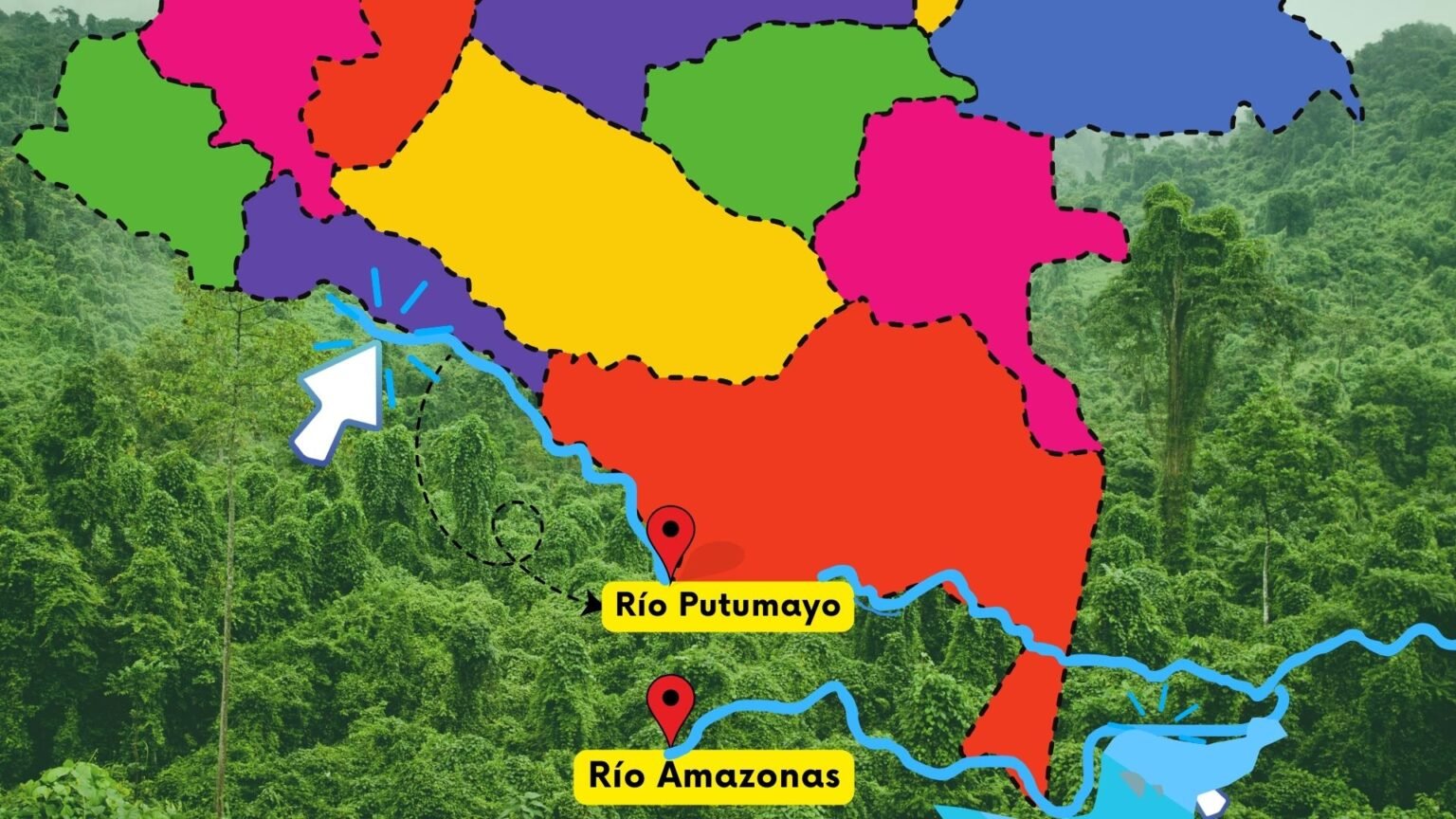 Continentes y Colombia en el mundo - La profe Mónica