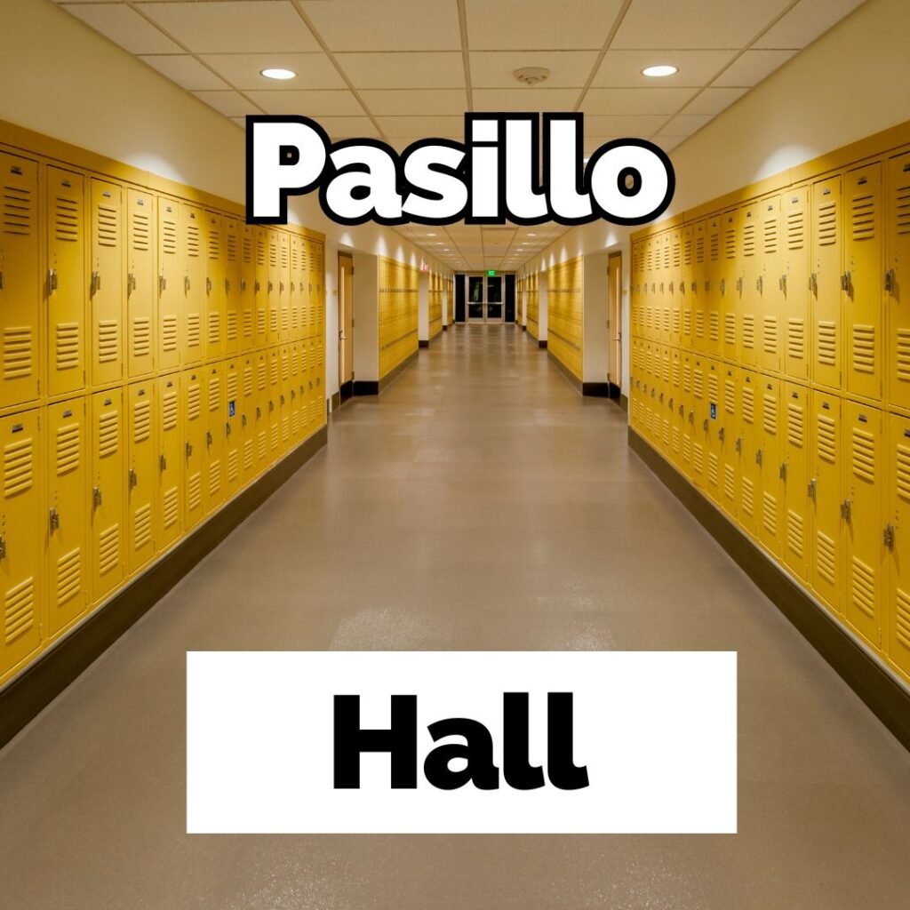 Partes de la escuela en inglés - La profe Mónica